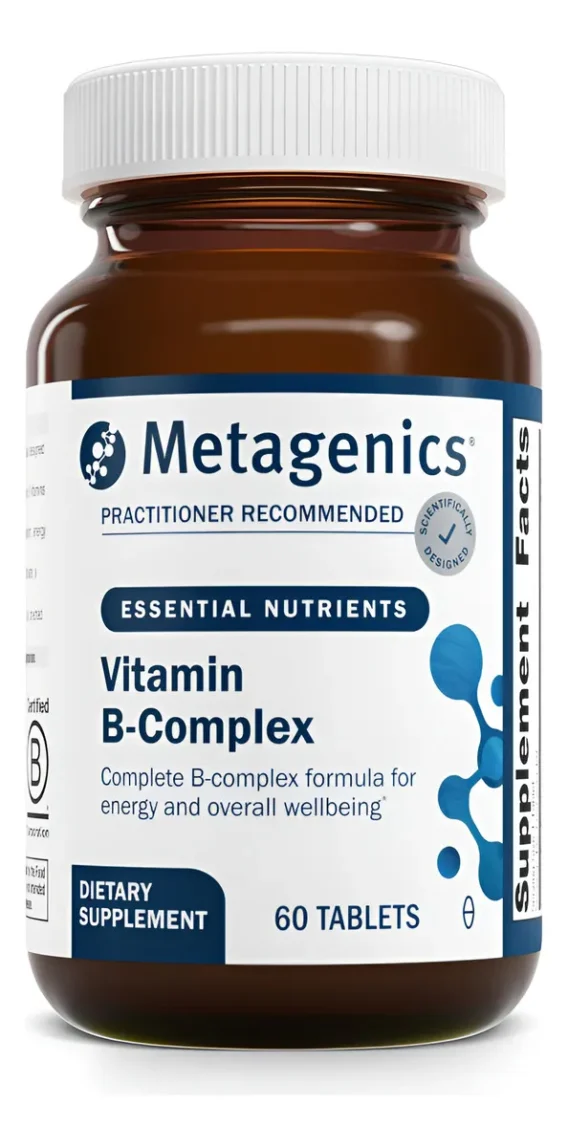 VITAMIN B-COMPLEX (GLYCOGENICS) 60 tabletas (Complejo B) – Farmacia ...
